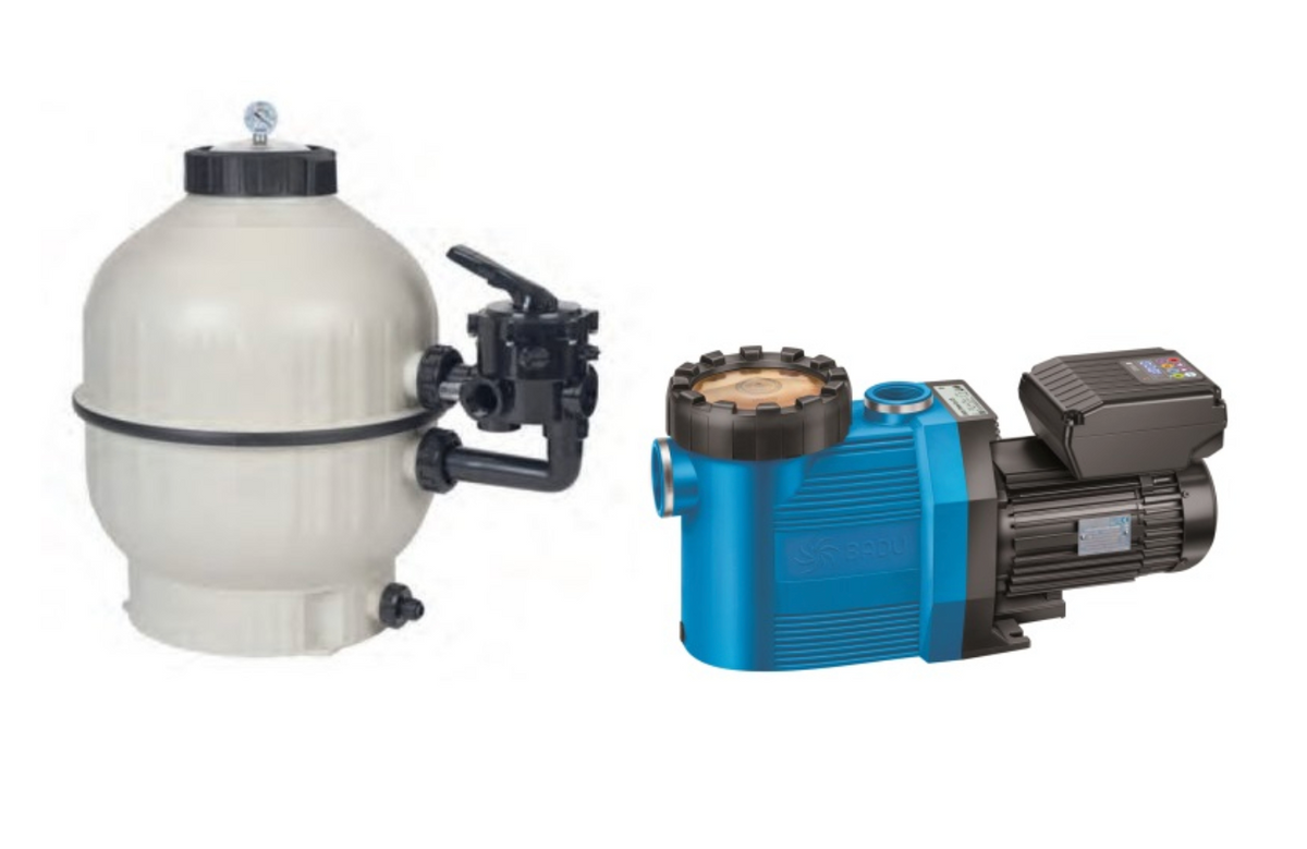 Sandfilteranlage CANTABRIC 750 mit SPECK Badu Prime Eco VS – POOLBAUER